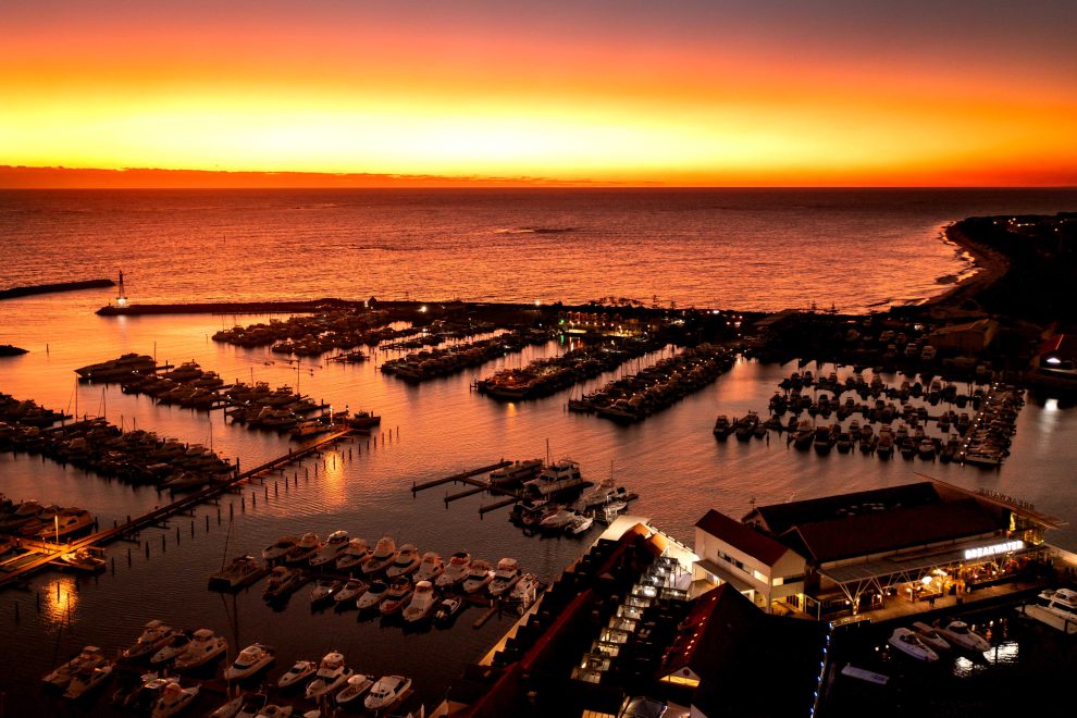 Hillarys sunset harbour – Gimbalpics